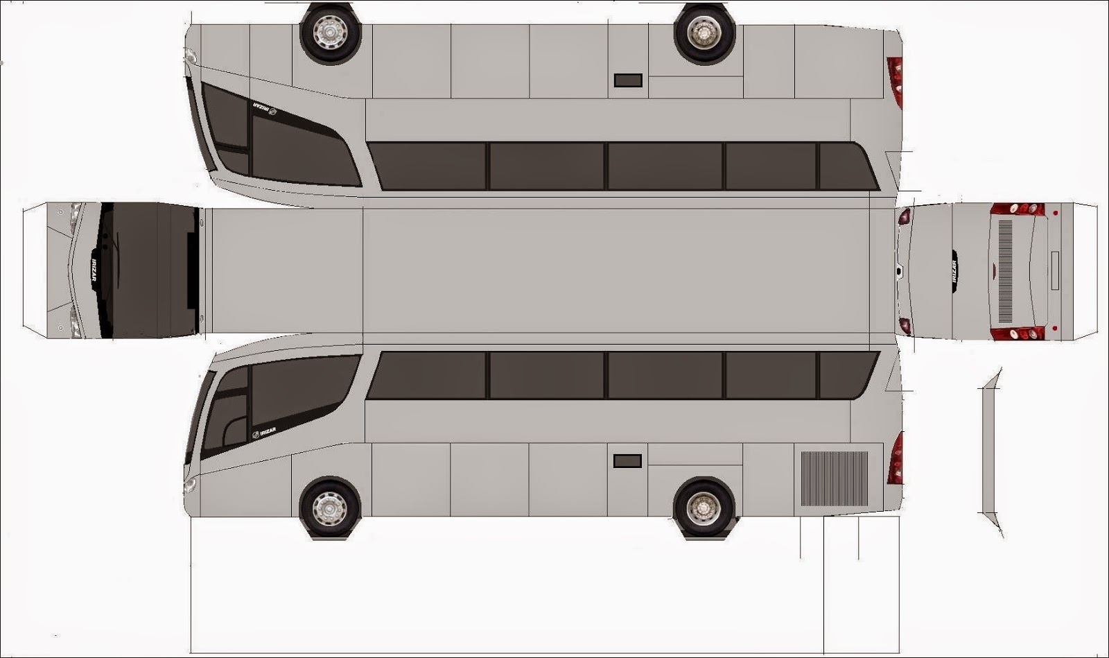 AUTOBUSES MEXICANOS ARMABLES