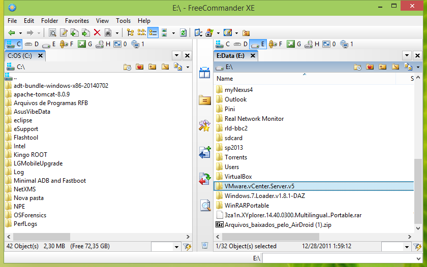 JVM - FOSS: FreeCommander
