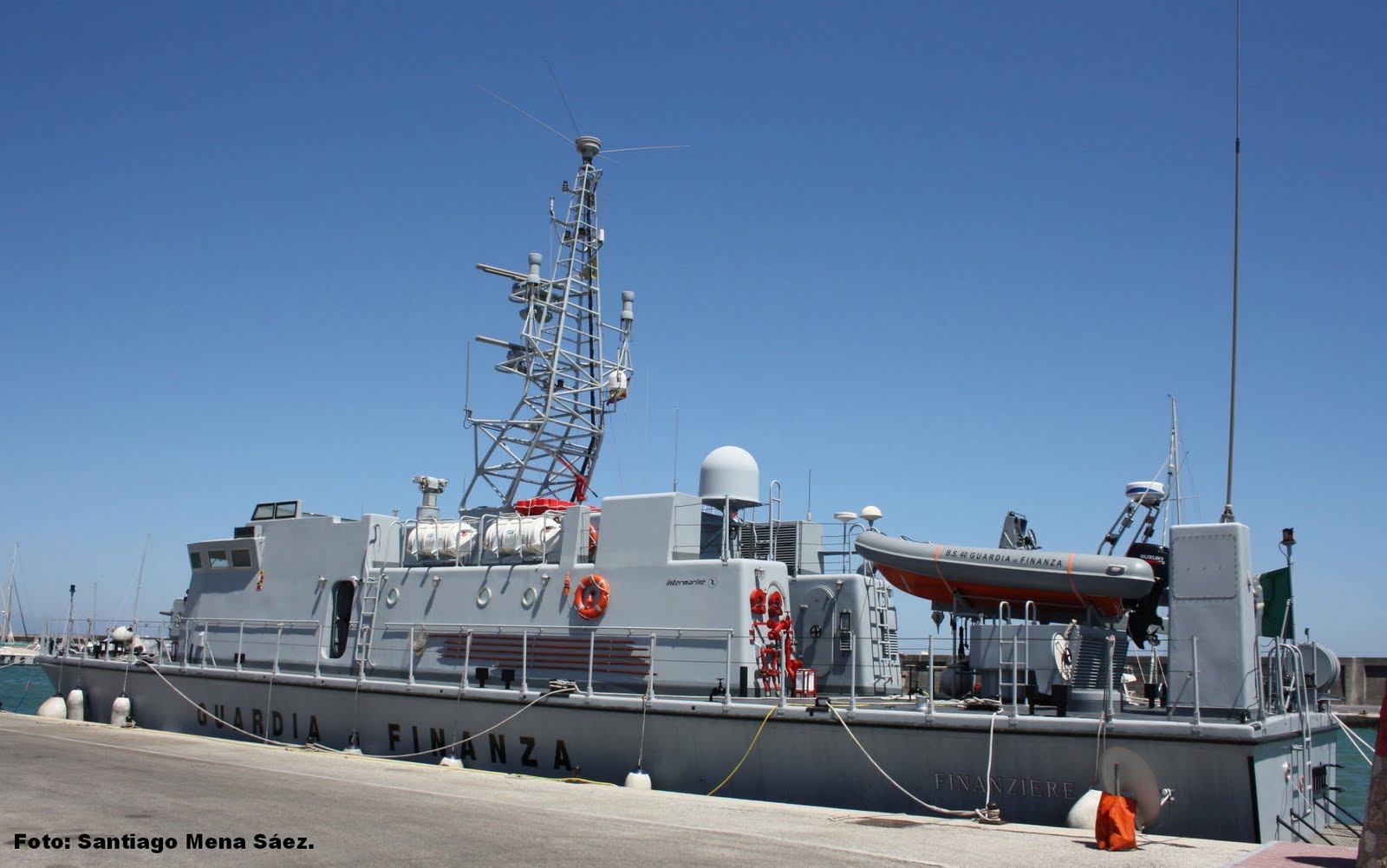 Barcos en Málaga: El G9 Finanziere Cinus en Benalmádena.