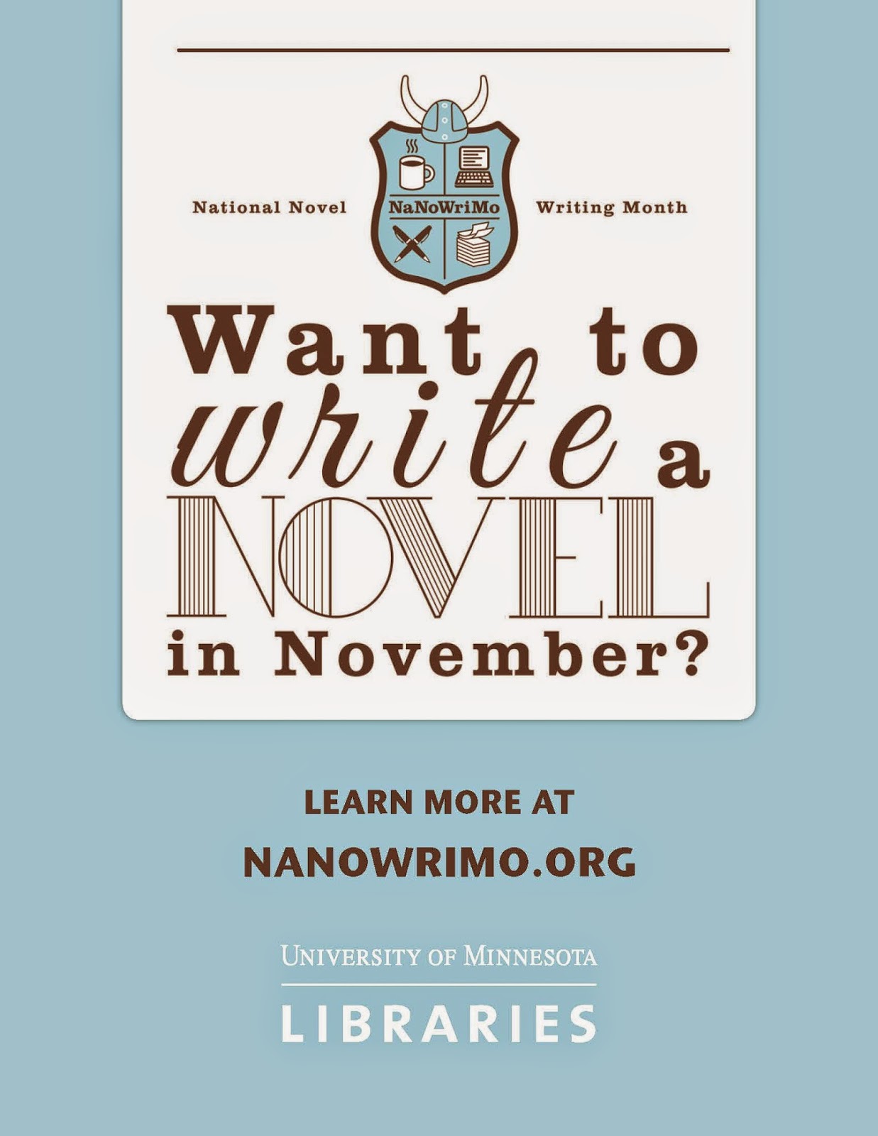 Бібліотечний автобан: Письменницький марафон NaNoWriMo в бібліотеці