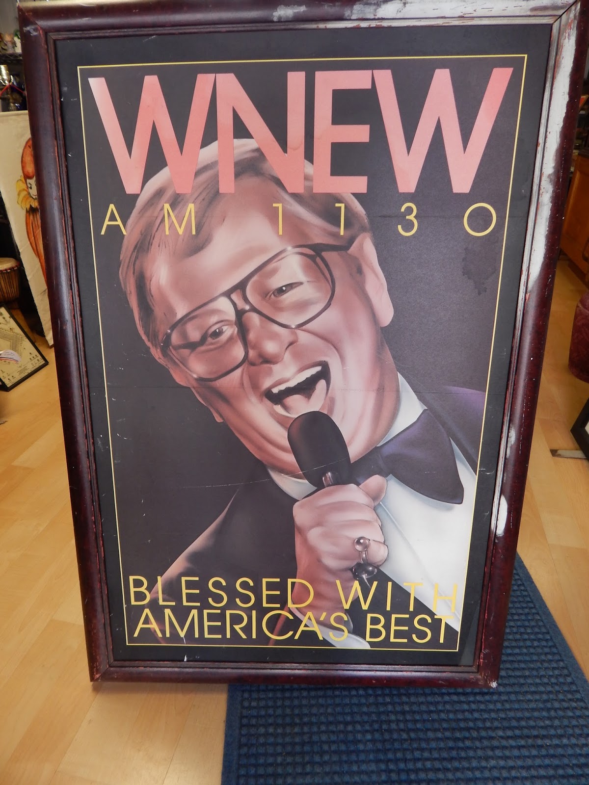 13909 Antiques Vintage Wnew Mel Torme Poster Framed