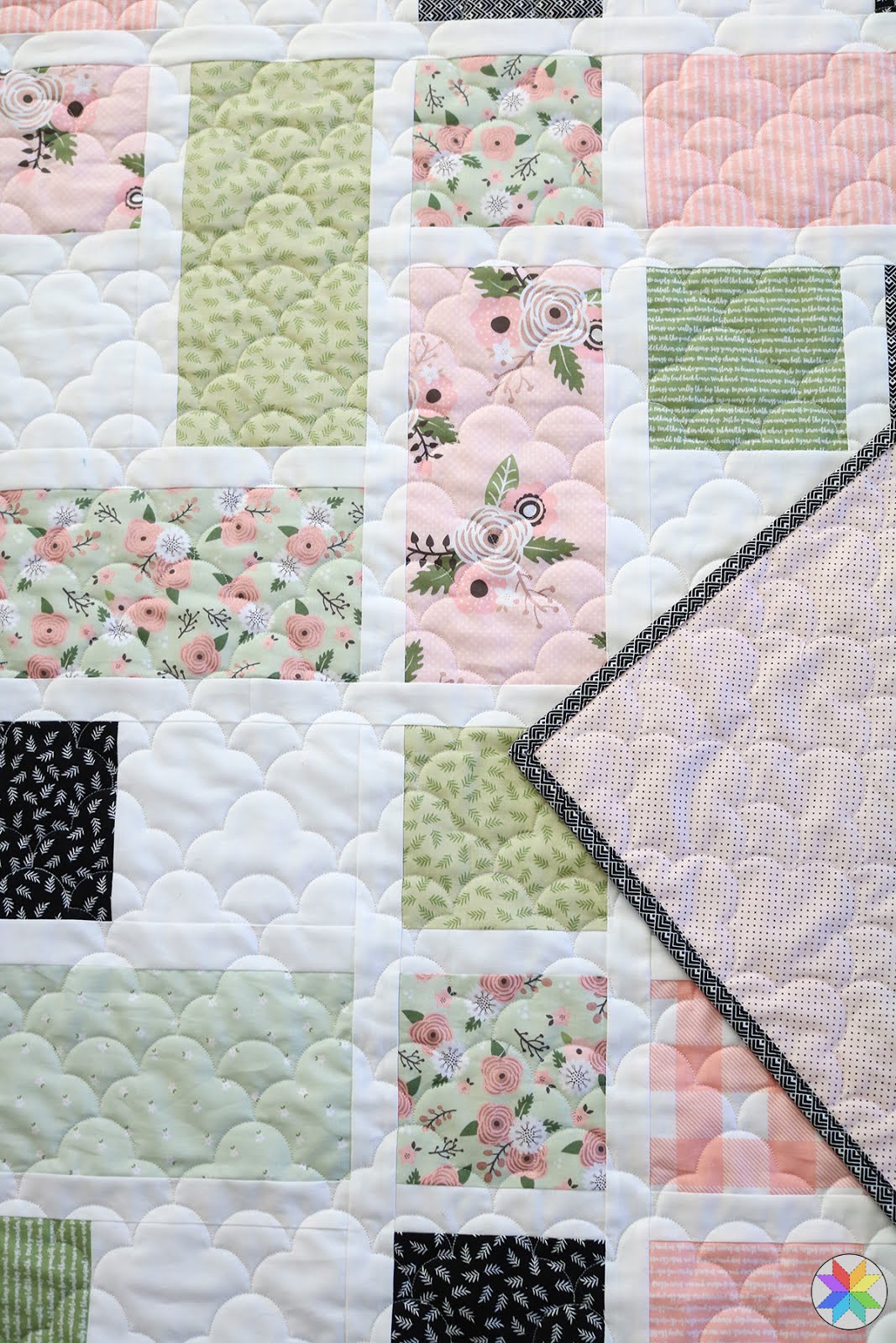 A Bright Corner: Grandstand Quilt + Modern Farmhouse Fabrics