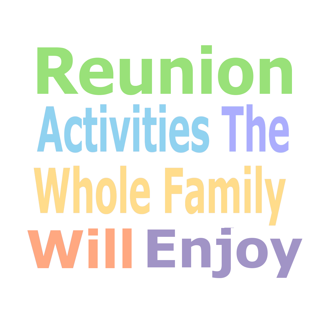 Family Reunion Planning Guides Apps And Books Reunion Activities The Family Reunion Planning Guides Apps And Books Reunion Activities The