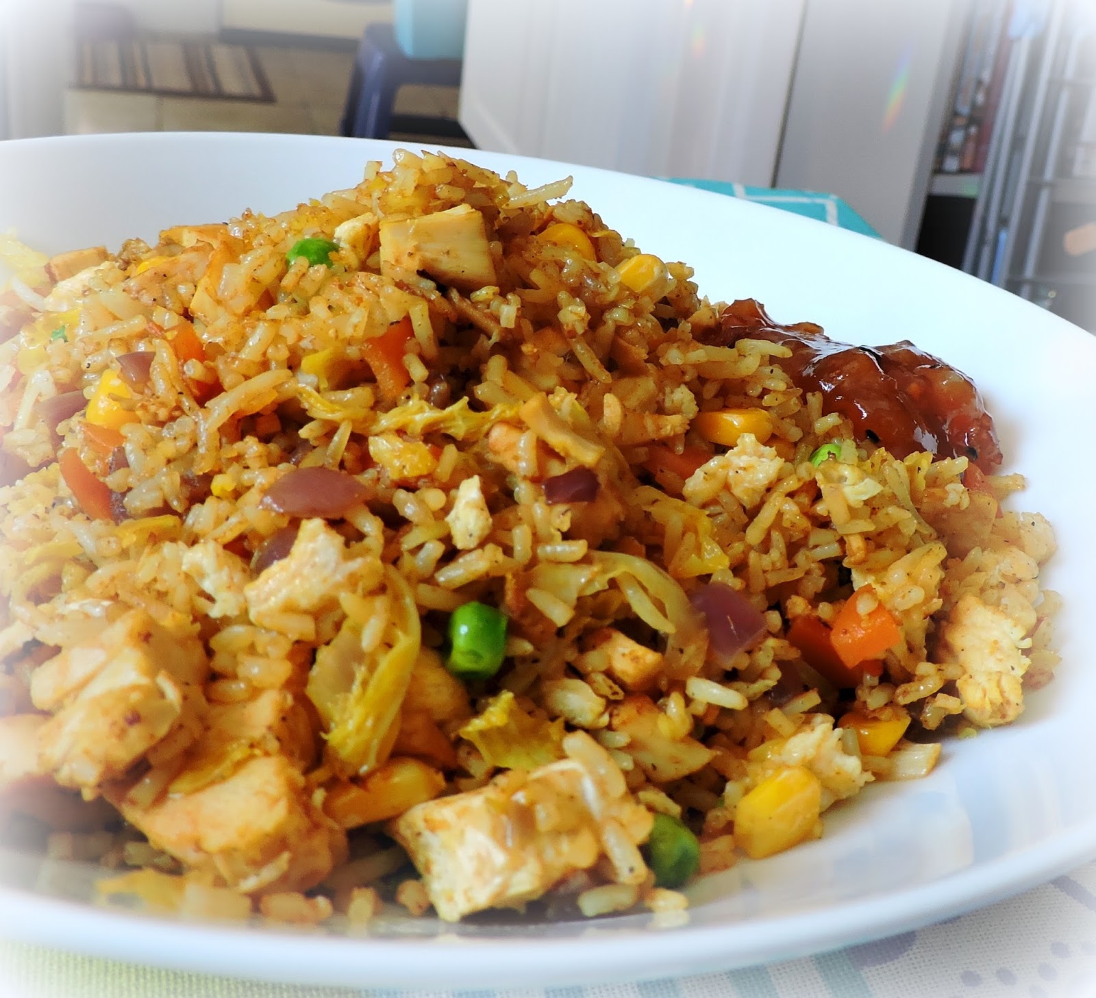 Curried Chicken Fried Rice | The English Kitchen