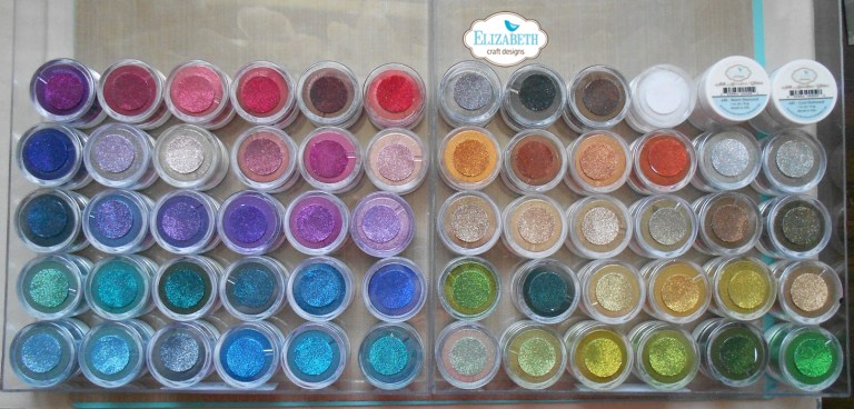 Selma's Stamping Corner and Floral Designs: Glittered Background Challenge