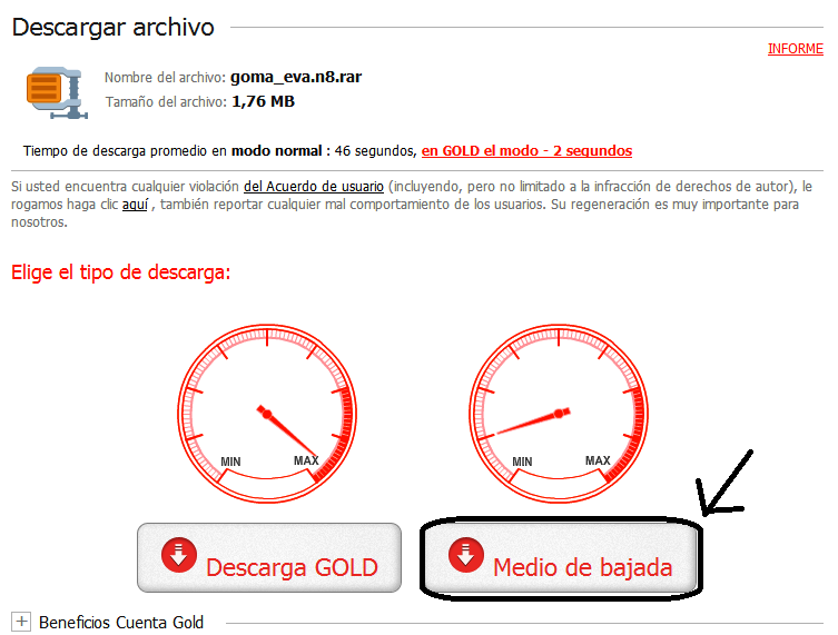 Cómo descargar archivos en depositfiles - Cursos & tutoriales