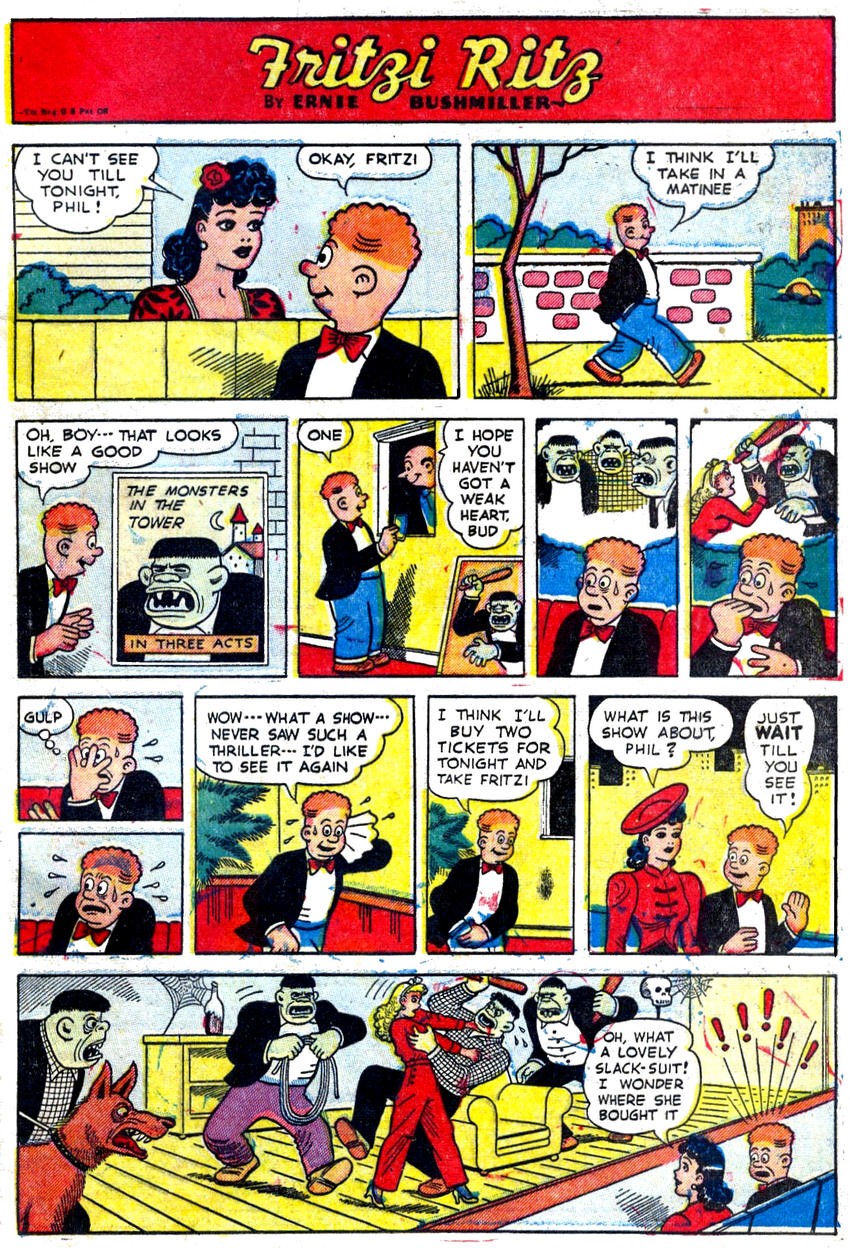 Pappy's Golden Age Comics Blogzine: Number 1156: Ritzy Fritzi Ritz