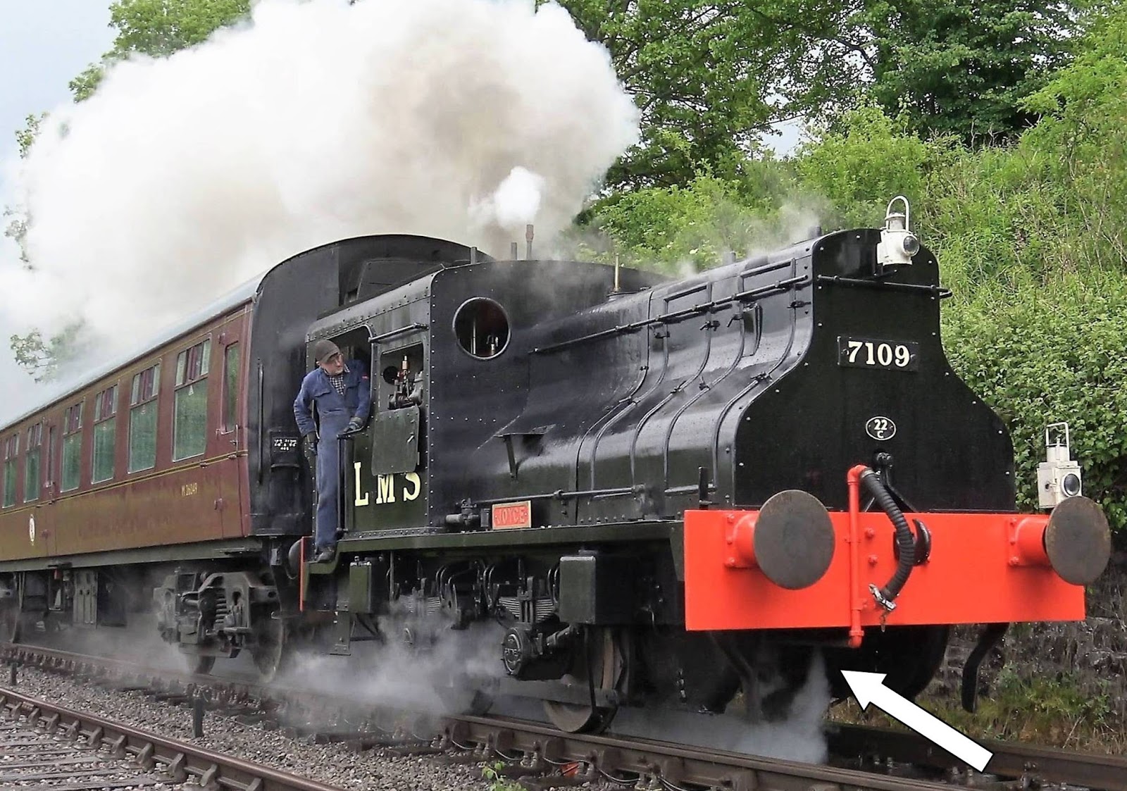 Sentinel Steam Loco 7109: Operating Experience (3) Has Beans?