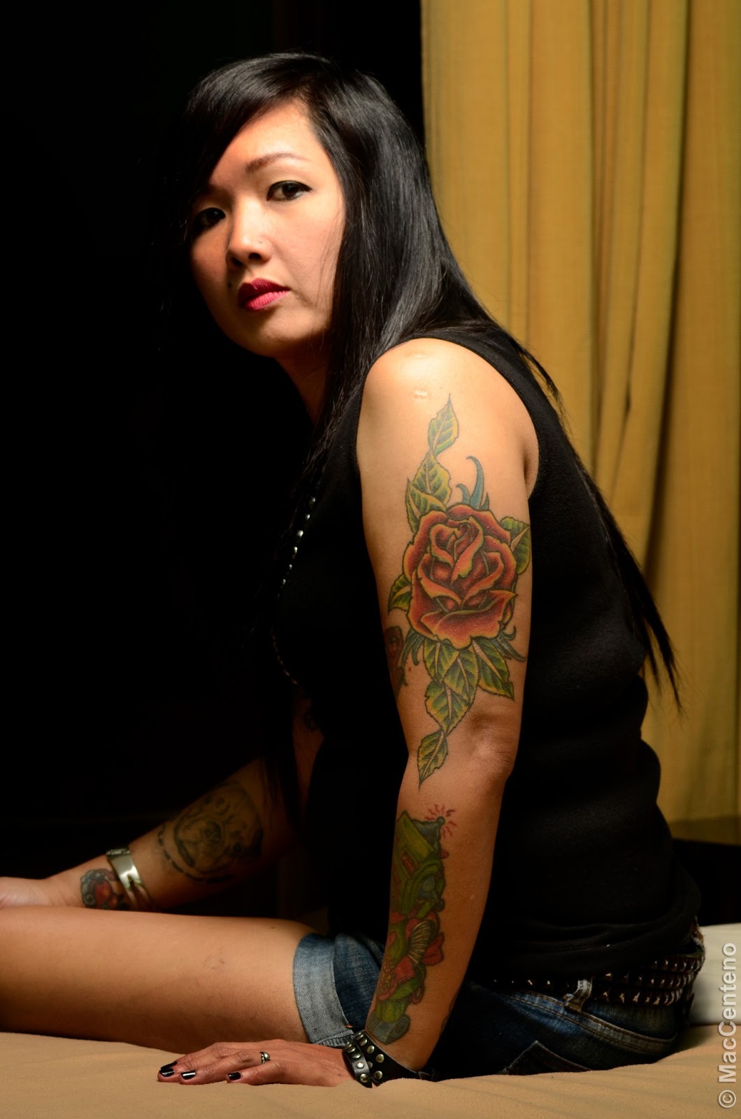mac centeno: The Tattoo Wives Photoshoot at P&P Tattoo
