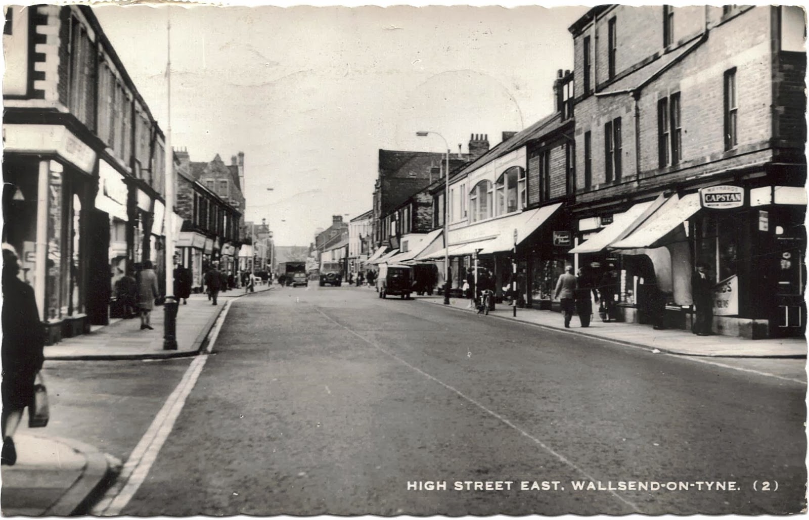 Postcards and Viewcards: High Street East, Wallsend-on-Tyne, England ...