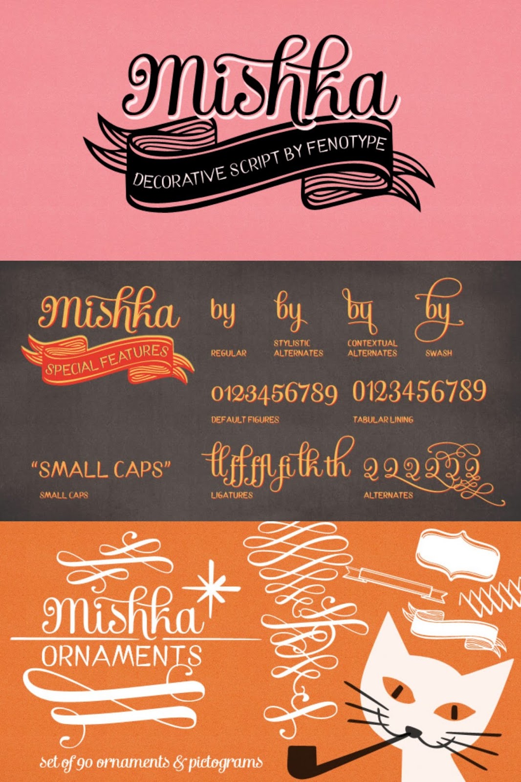 Fonts Premium: Font Family Mishka