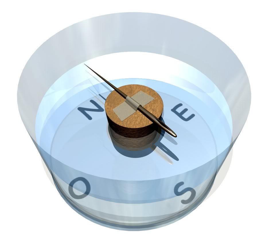 Grupo Escoteiro Uniselva: Como fazer uma bússola