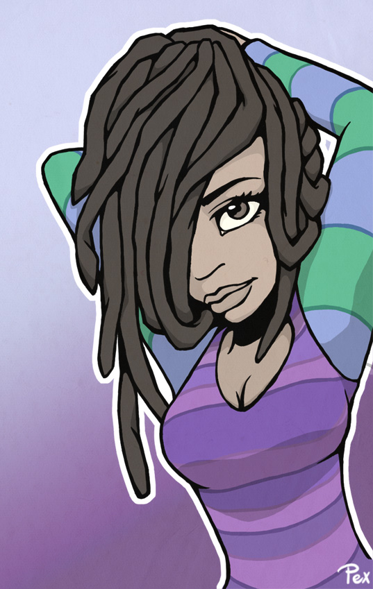 Naturally Beautiful Hair: Loc Art - From Artist Pex