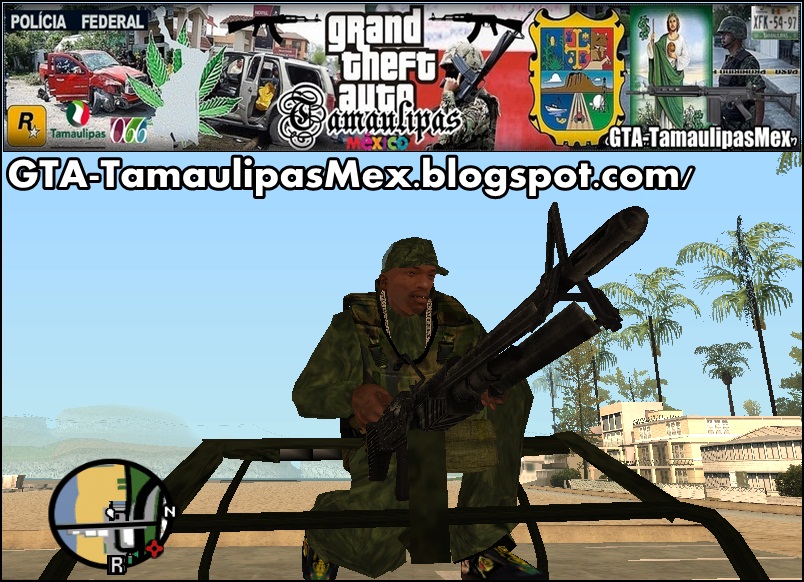 GTA Tamaulipas - La Nueva Generación de Mods: Traje militar para CJ.