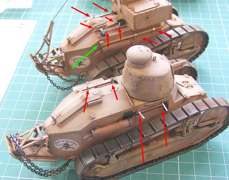 Panzerserra Bunker- Military Scale Models in 1/35 scale: Renault FT 17 ...