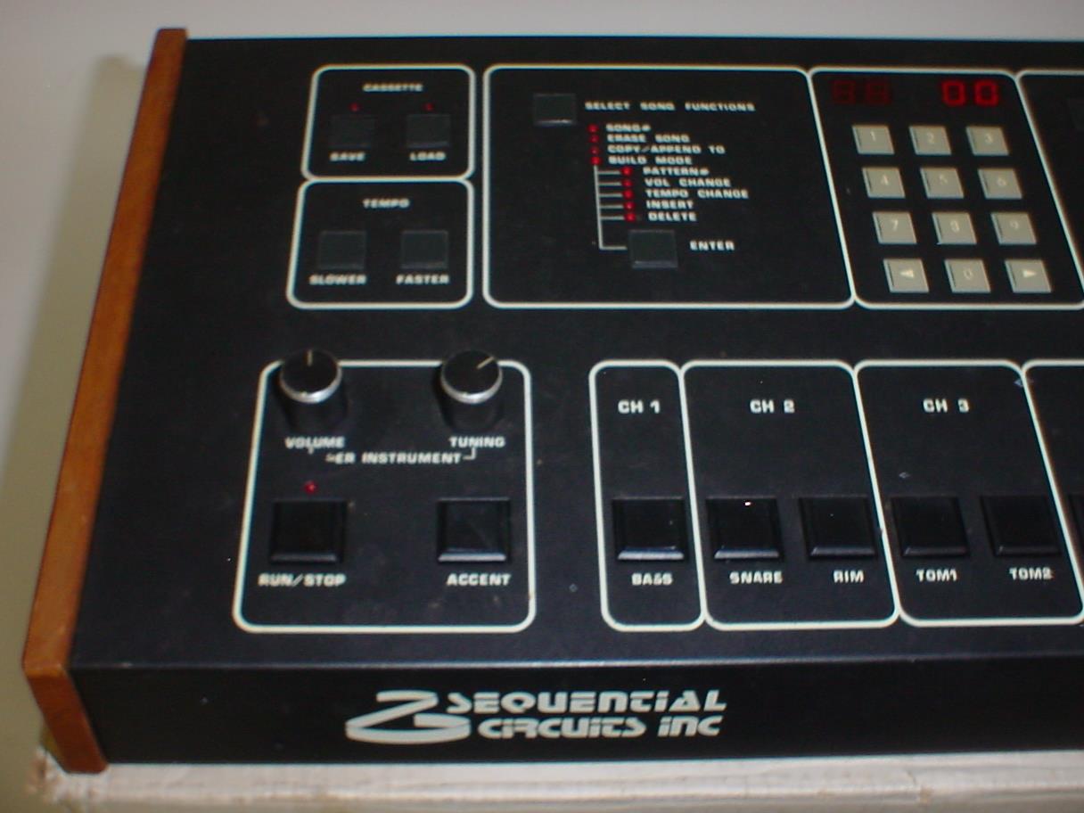 MATRIXSYNTH: Sequential Circuits DrumTraks with Original Box & Extras