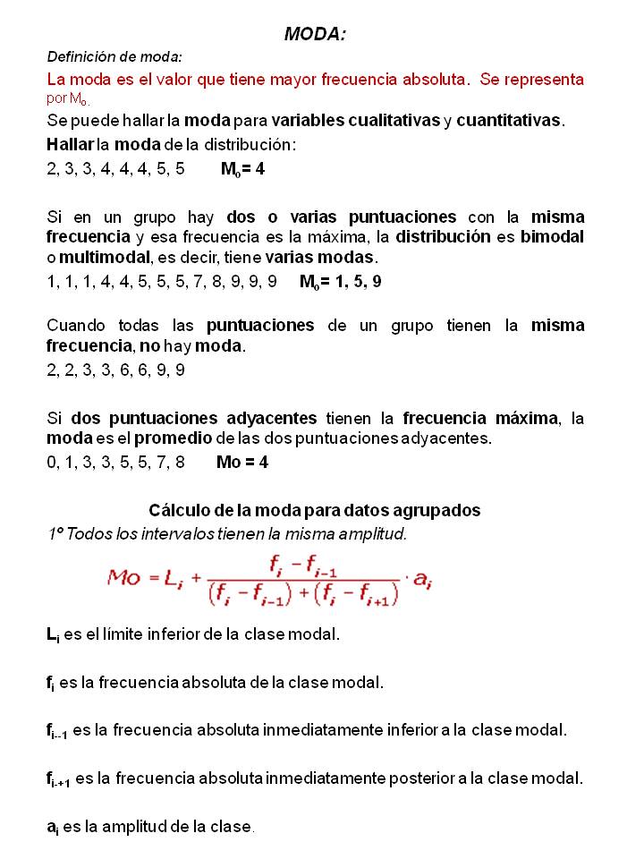 cienciasmateupgch: CALCULO DE LA MODA