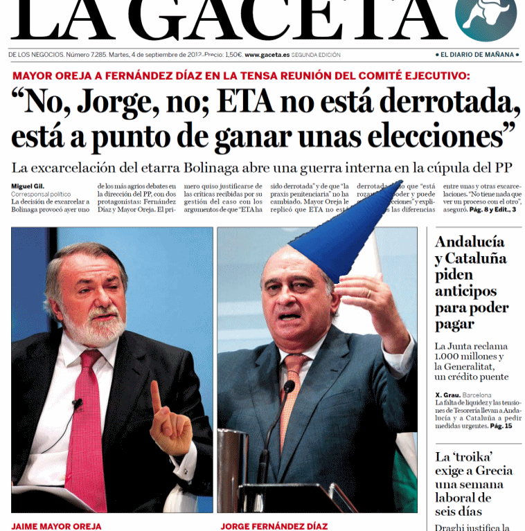 EL GALLINERO PENITENCIARIO III: La tibieza de Rajoy con Bolinaga divide ...