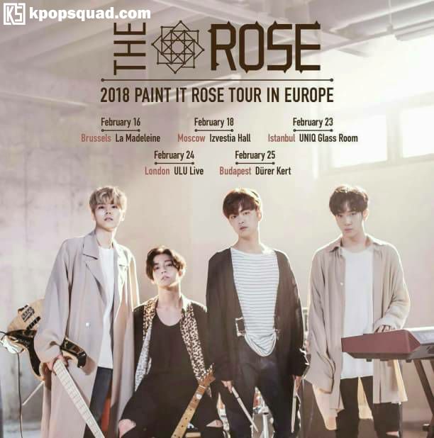 List Of Countries And Official Schedule The Rose Concert In Europe 2018 ...
