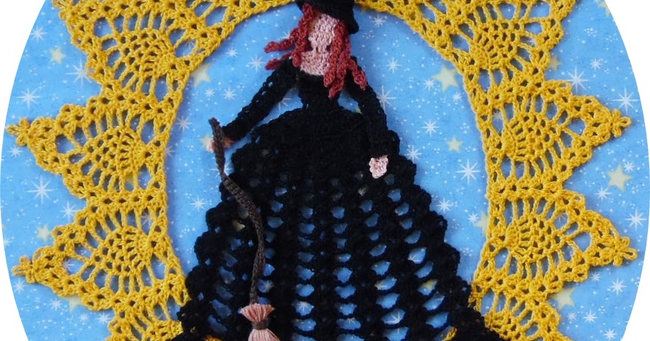 BellaCrochet: Celeste: A Free Crinoline Lady Doily Crochet Pattern