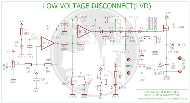 Membuat LVD Low Voltage Disconnect | Melindungi Baterai dari Kondisi ...