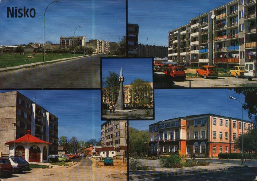 Świat pocztówek: Nisko