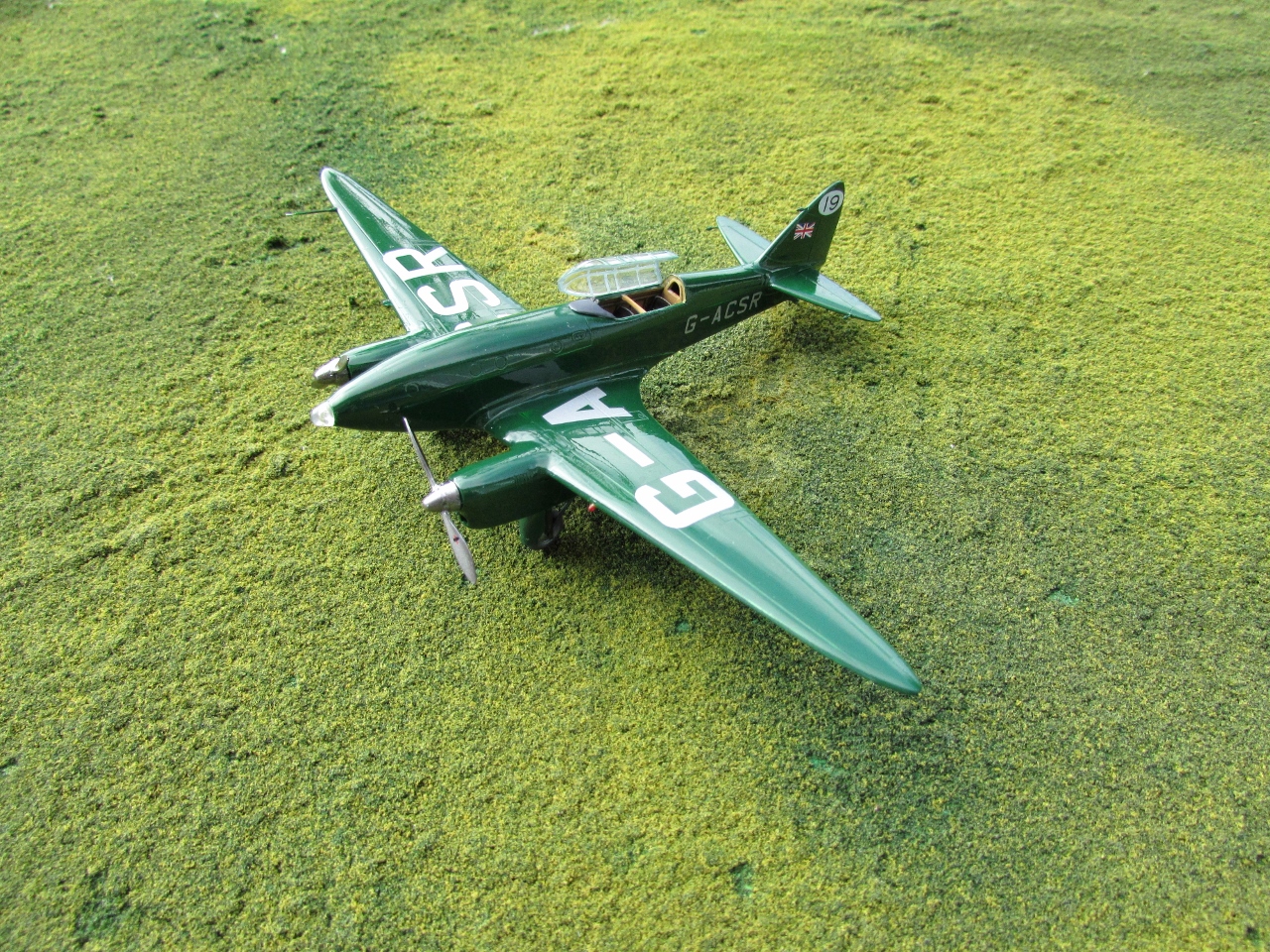 De Havilland D.H.88 Comet racer, KP 1/72nd - Ready for Inspection ...