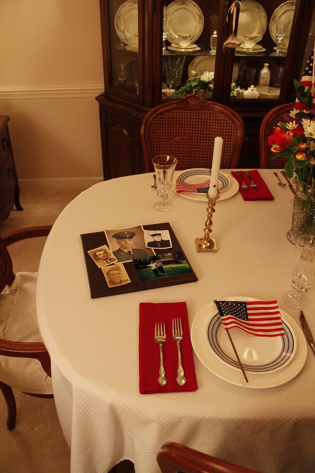 House at Forest Manor: A Memorial Day Tribute Table