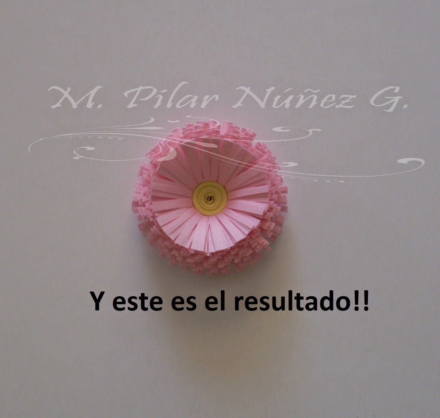 Tutorial flores en filigrana en papel o quilling
