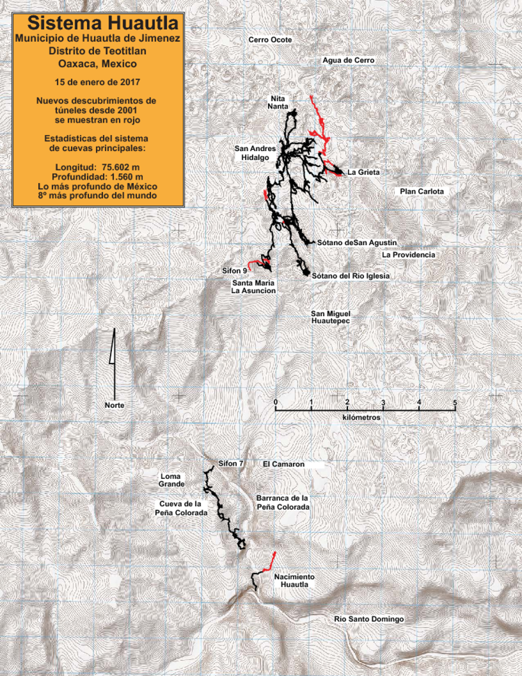 THE RETURN TO CUEVA DE LA PENA COLORADA. A HUAUTLA CAVE DIVING ...