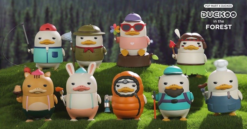 DUCKOO IN THE FOREST by Duckoo x POPMART Blind Box Series