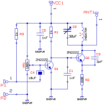 Schema montage electronique simple
