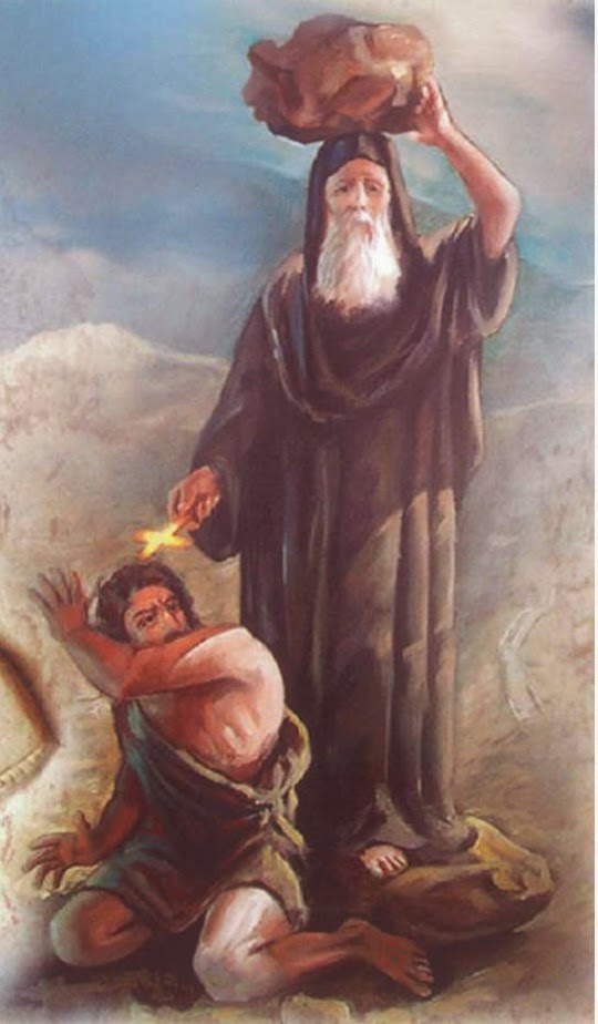 Daimonologia: St. Paul The Simple Battles A Powerful Demon