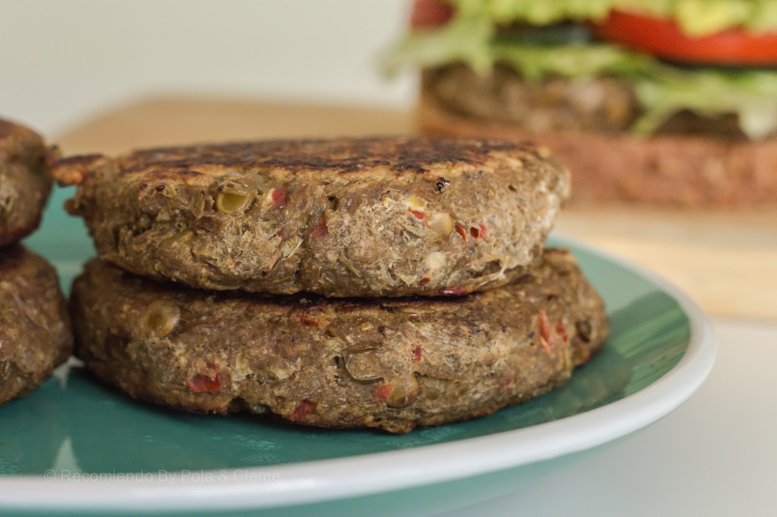 Hamburguesas de lentejas