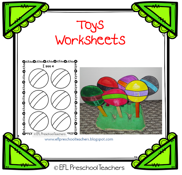 ESL/EFL Preschool Teachers: Toys Thematic Unit for ELL