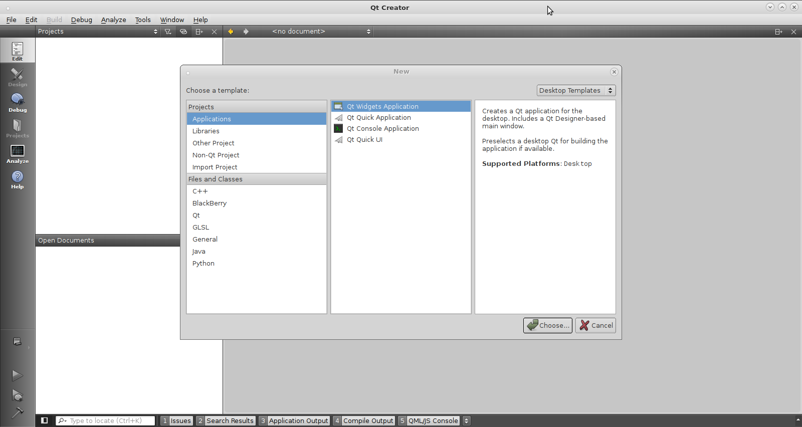 Sử dụng QT Creator để tạo giao diện