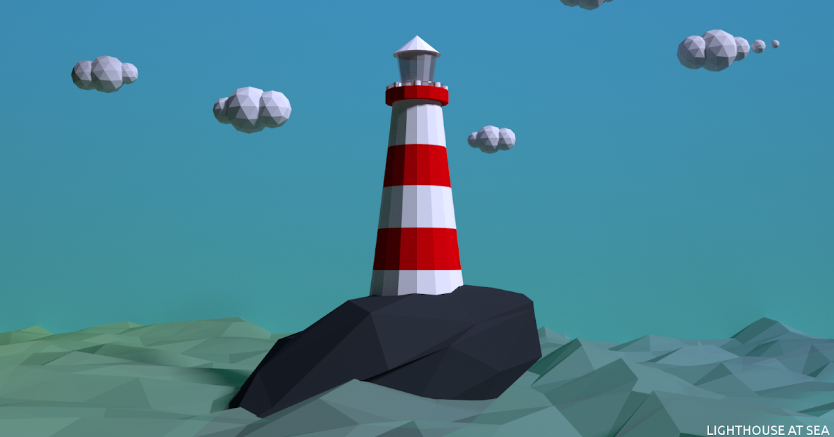 Low Poly Lighthouse