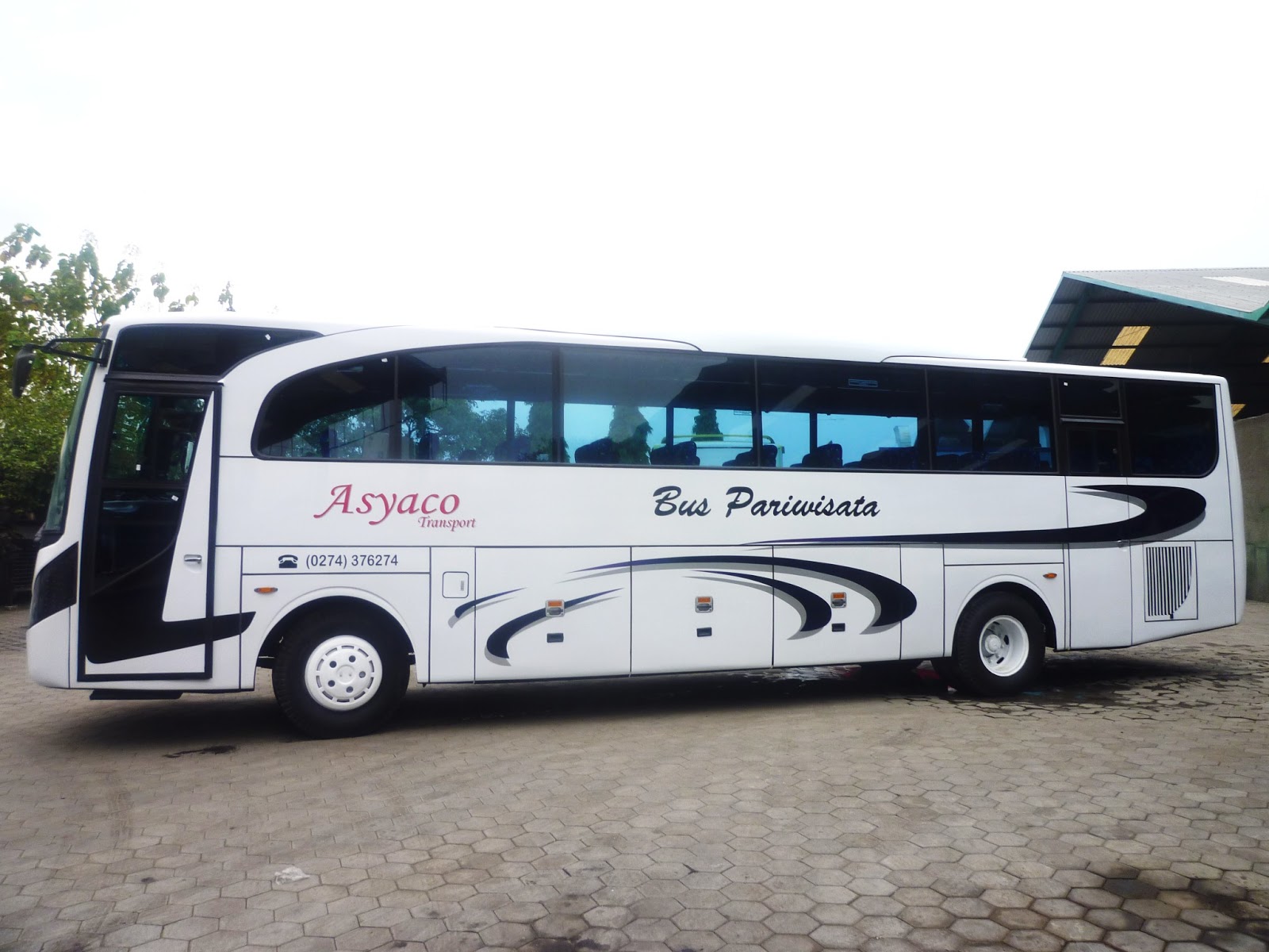 Gunung Mas: Contoh pekerjaan bis besar Asyaco