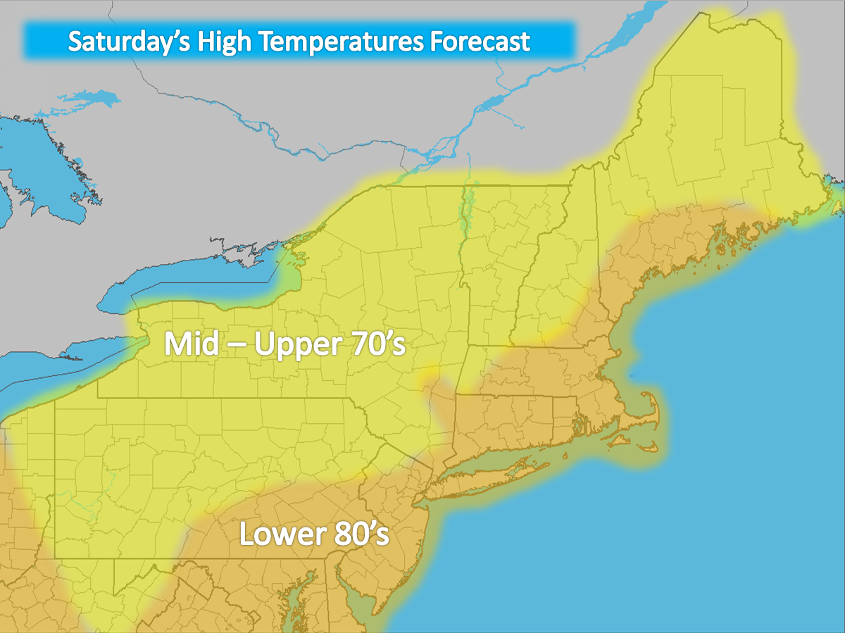 Northeast Weather Action: Weekend Weather Forecast