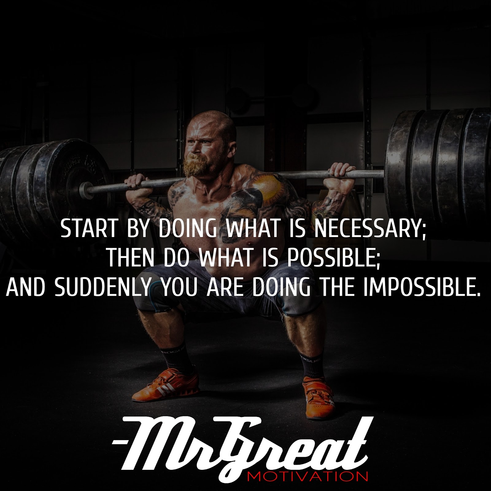 Start by doing what is necessary; then do what is possible; and ...