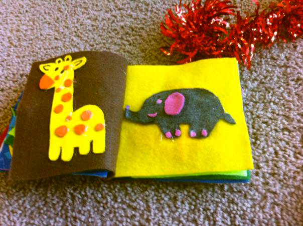 The Quiet Book Blog: Ramya's No-Sew Quiet Book