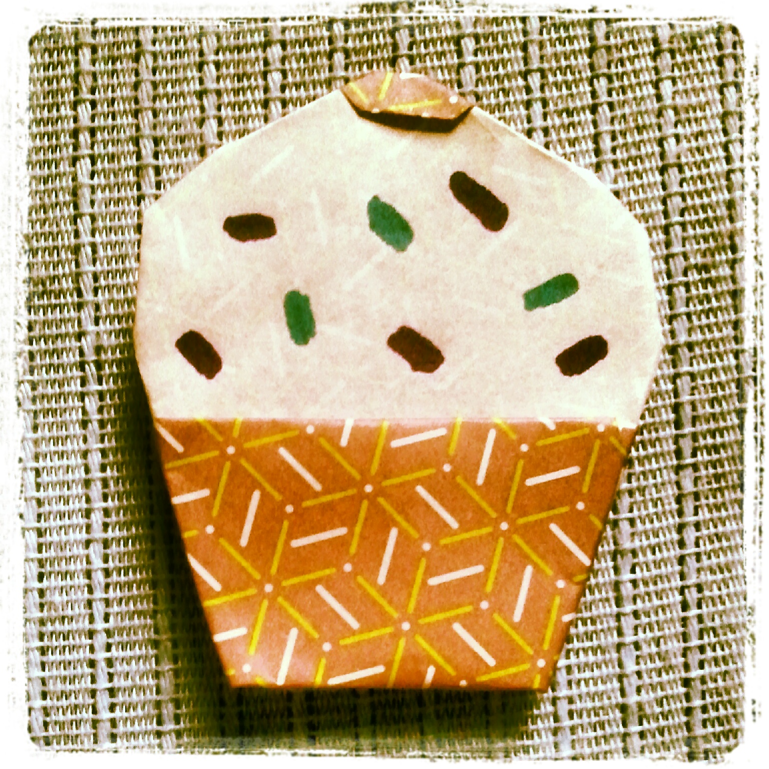 Origami & Blueberries: Origami Cupcakes Recipe!