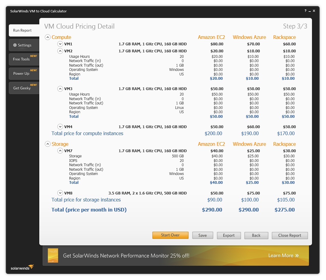 Solarwinds New VM-To-Cloud Calculator Free Tool Estimates Cost To Move ...