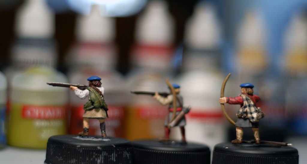 The Inevitable Spark: ECW Royalist Scottish Muskets: WIP No.3