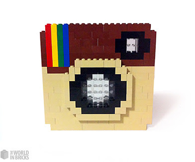 The World in Bricks: LEGO Instagram Icon