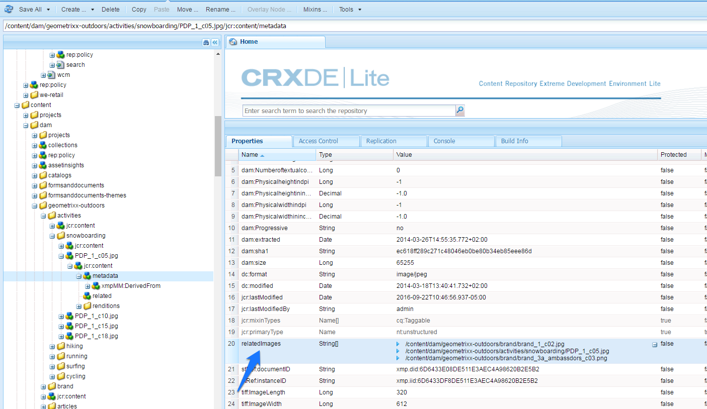 Experiencing Adobe Experience Manager Aem Cq Aem 62 Add Multifield To Assets Metadata