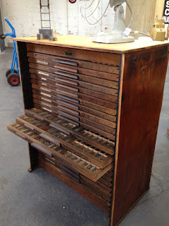 Nook Vintage: Timber Typesetting Drawers