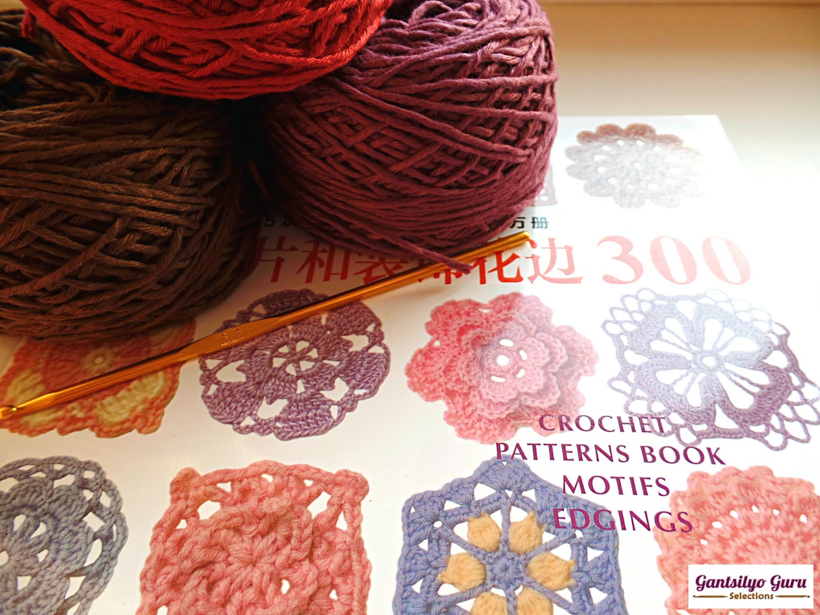 Gantsilyo Guru: Holiday Headstart 1: Motif on Fabric Board