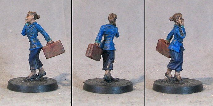 MERCS Three Civilian Miniatures