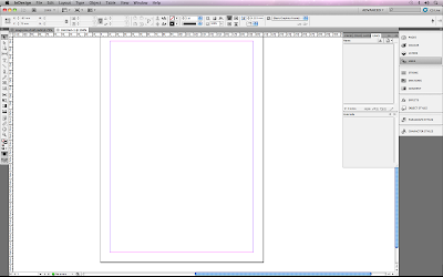 SilverLight Productions: Different stages of InDesign